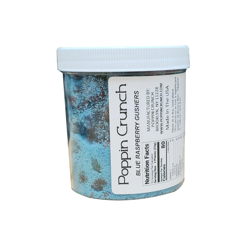 Poppin Crunch Intense Cotton Candy Gushers Candy Snacks 1 - 2 LBS - Ch